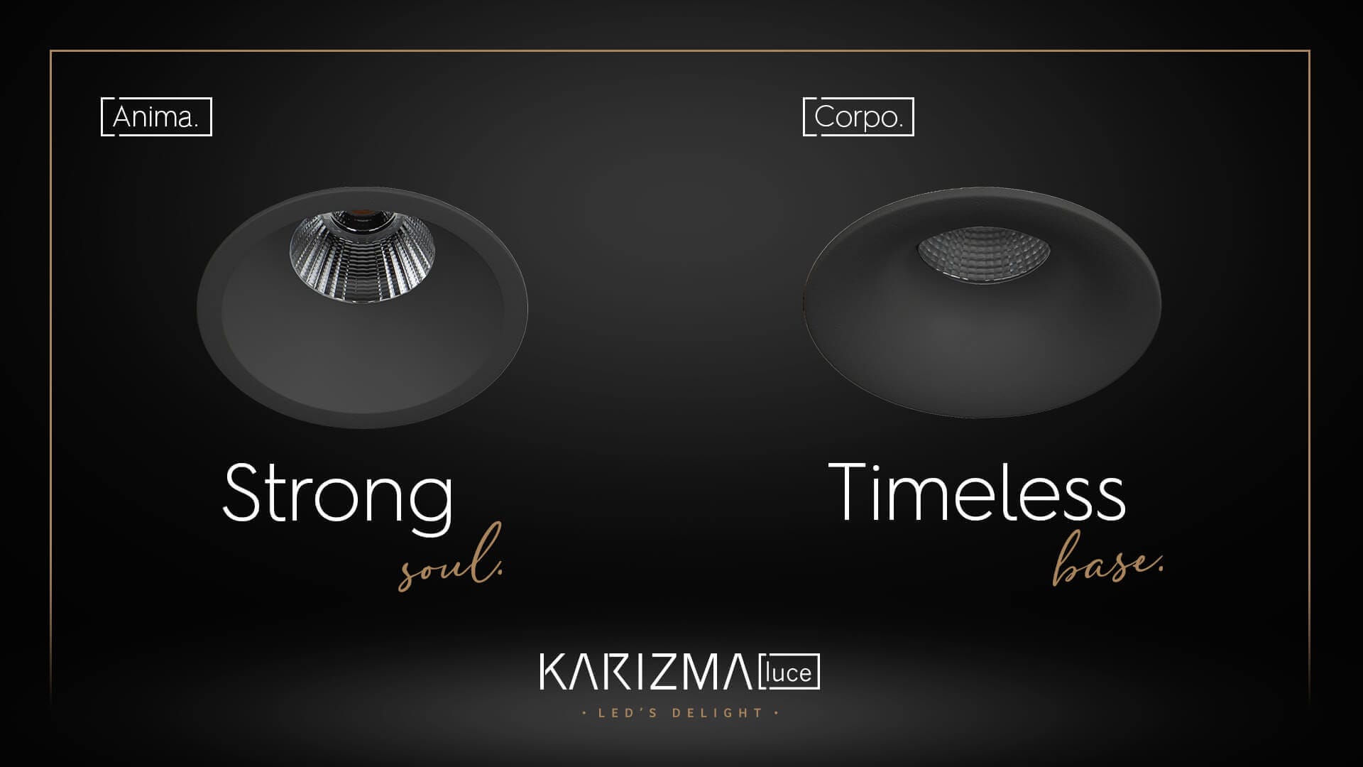 NEW | Corpo and Anima IP44: Two powerful designs. | Karizma Luce